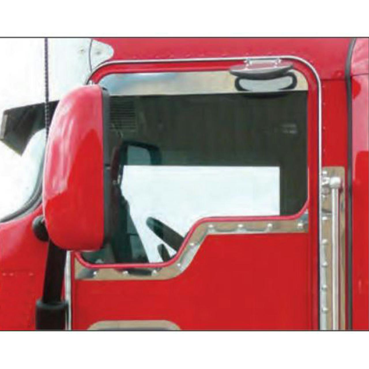 Kenworth T660 Daylite Door Under Window Trims with Dimples By Roadworks ...