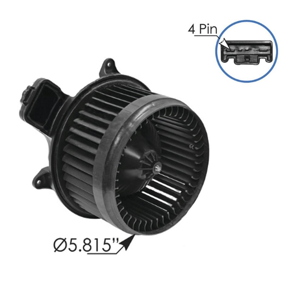 Kenworth Peterbilt HVAC Blower Motor CR705001 CR705002 3917 - Raney's ...