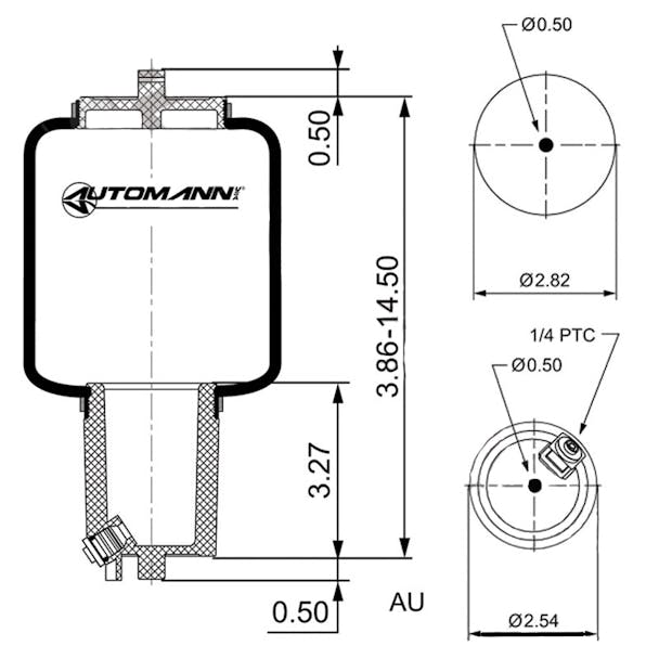 Cabin Air Spring Seat Bag 2595130C91 7197 W02-N19-7197 W02N197197 ...