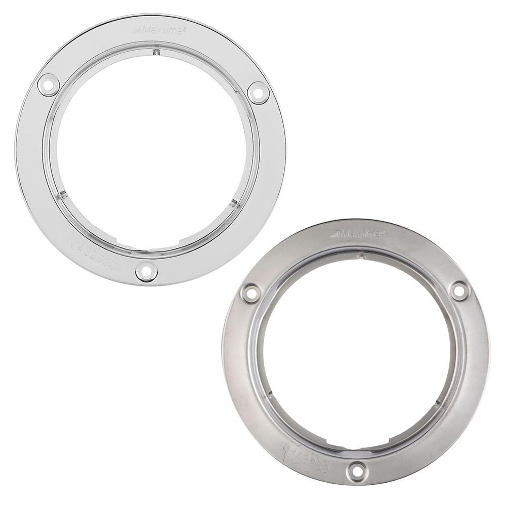 4" Round Stainless Steel Security Flange By Maxxima - Raney's Truck Parts