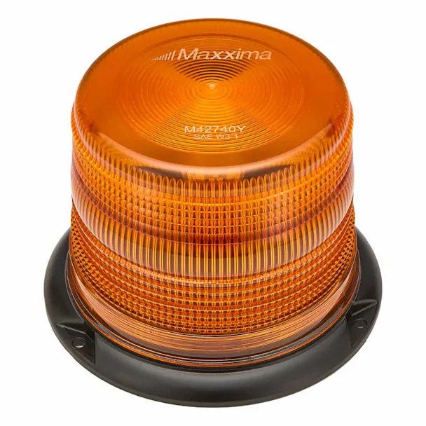 48 LED 4.6" Tall Amber LED Warning Beacon By Maxxima - Raney's Truck Parts