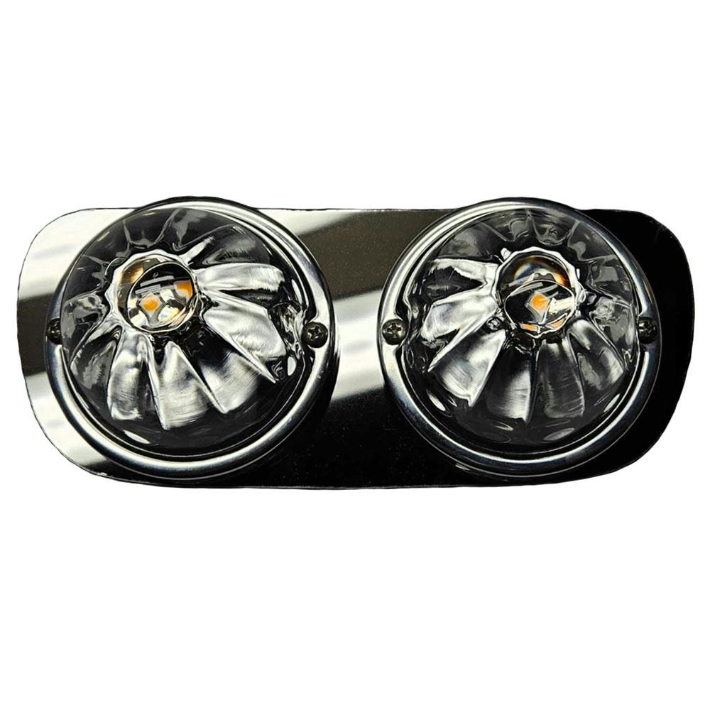 Kenworth Aero Center Dome Light Bracket with 2 Watermelon Light Holes ...