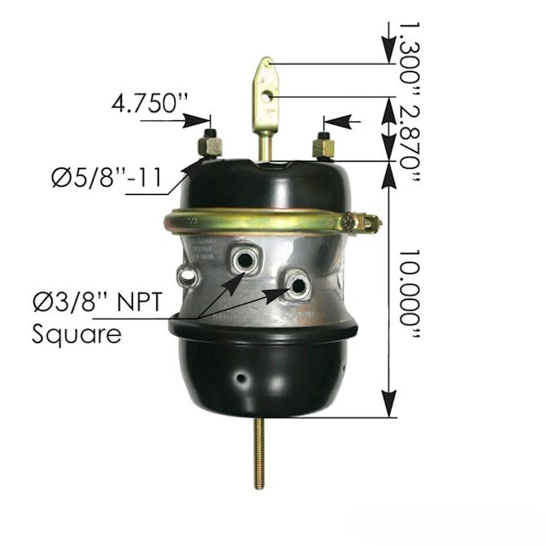 Spring Brake Type 30/30 Sealed 3231954 - Raney's Truck Parts