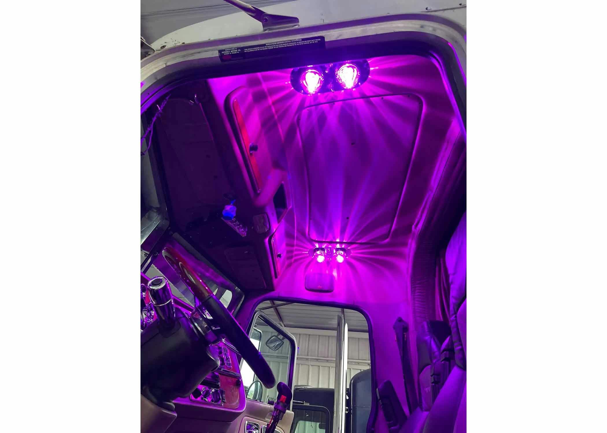 Watermelon Clear Glass Lens Flush Mount 1157 Bulb Kit - Raney's Truck Parts