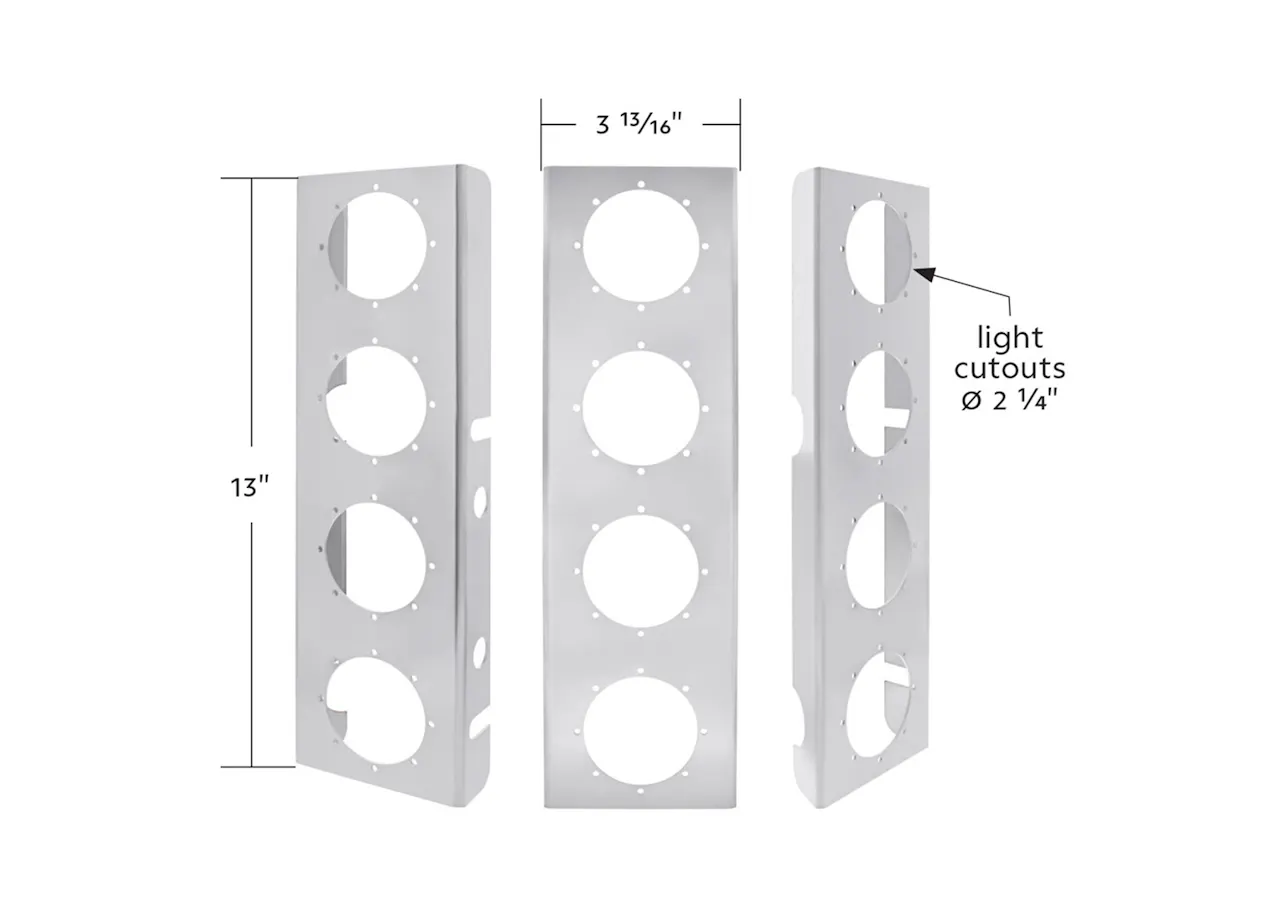 Stainless Steel Front Air Cleaner Bracket - Raney's Truck Parts