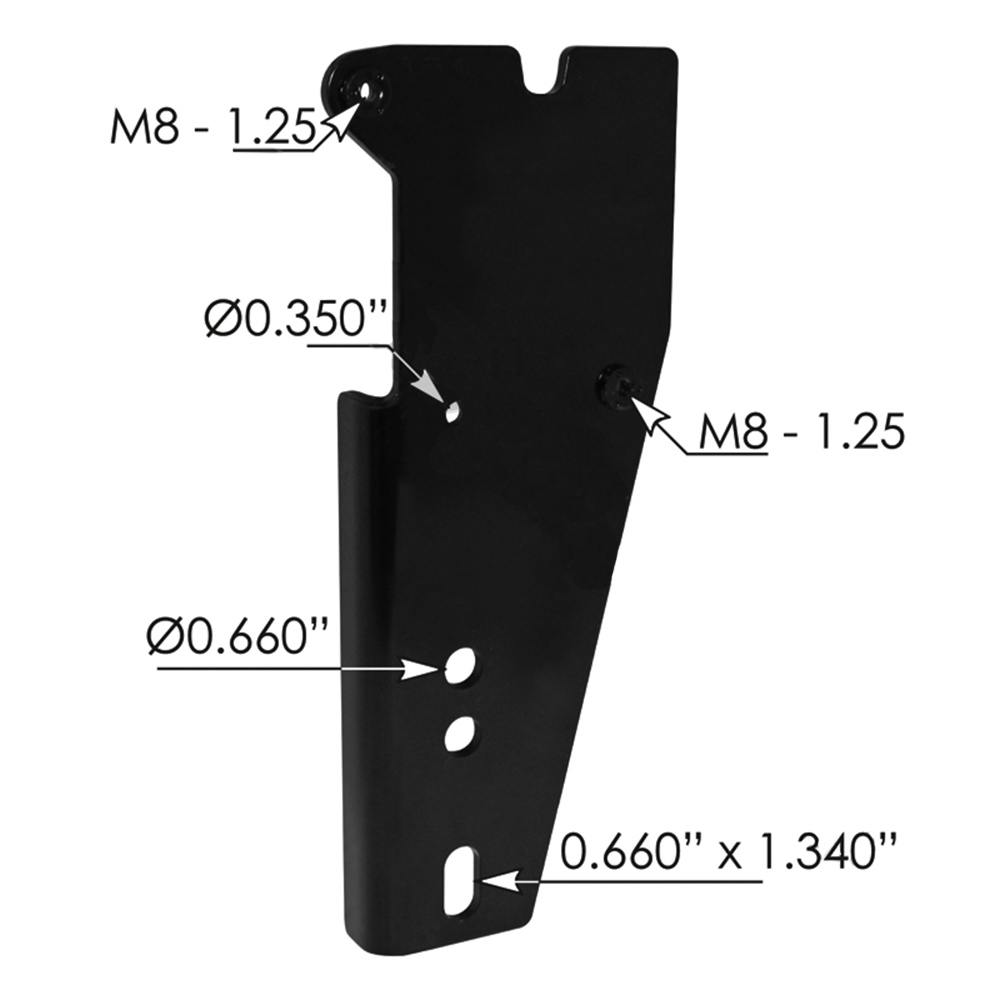 Kenworth Peterbilt Power Steering Reservoir Bracket J11-1221 J111221 ...
