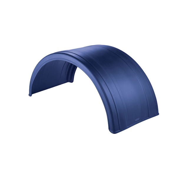 Blue Poly Truck Fenders For 22.5" Or 24.5" Wheels - Raney's Truck Parts