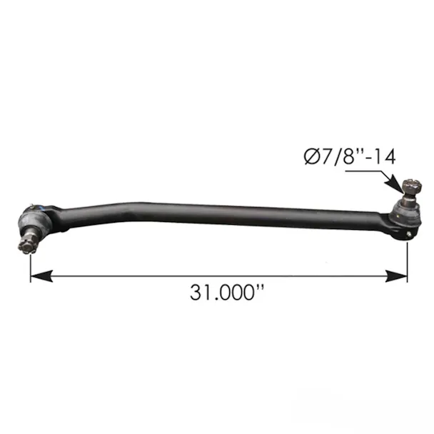 Kenworth Peterbilt Drag Link Assembly L24VU8595A11 J206011 - Raney's ...