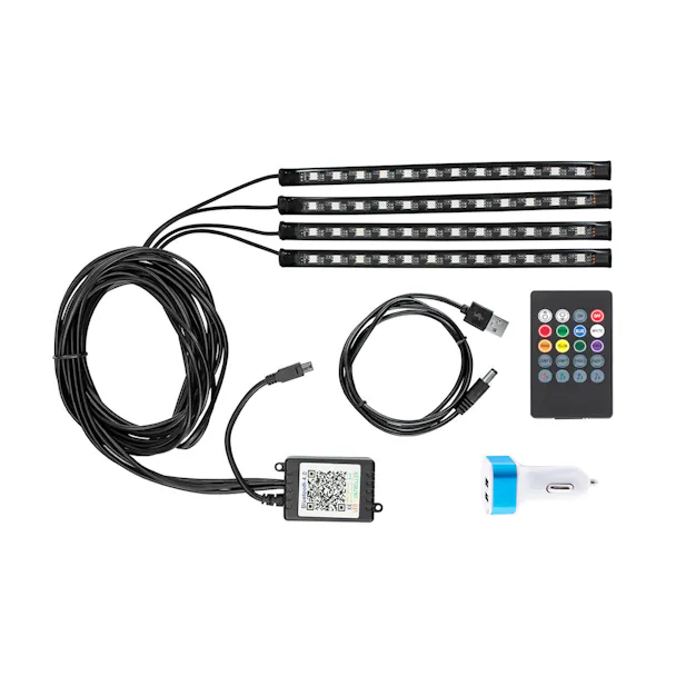 48 LED RGB Multi-Color Interior Light Bar - Raney's Truck Parts