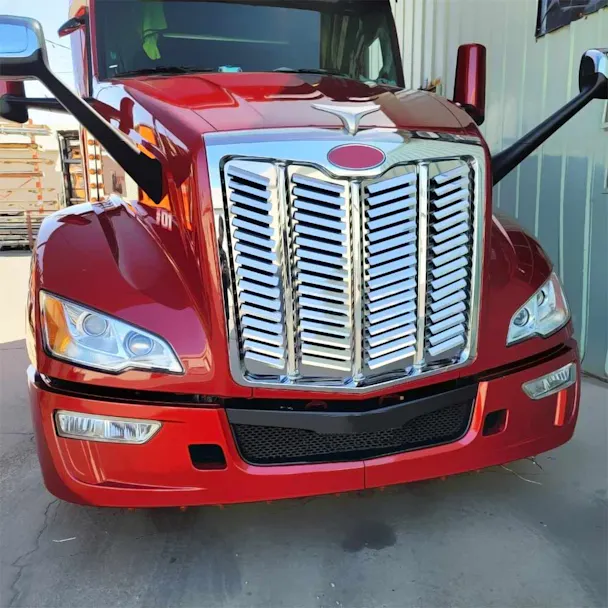 Peterbilt 579 2022+ Louvered Hood Grill - Raney's Truck Parts