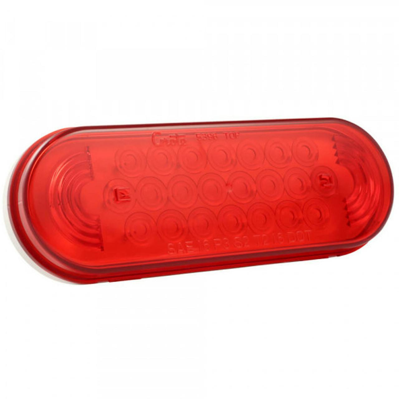 Grote SuperNova 6" Oval Red LED Stop Tail Turn Light 16 Pack - Raney's ...