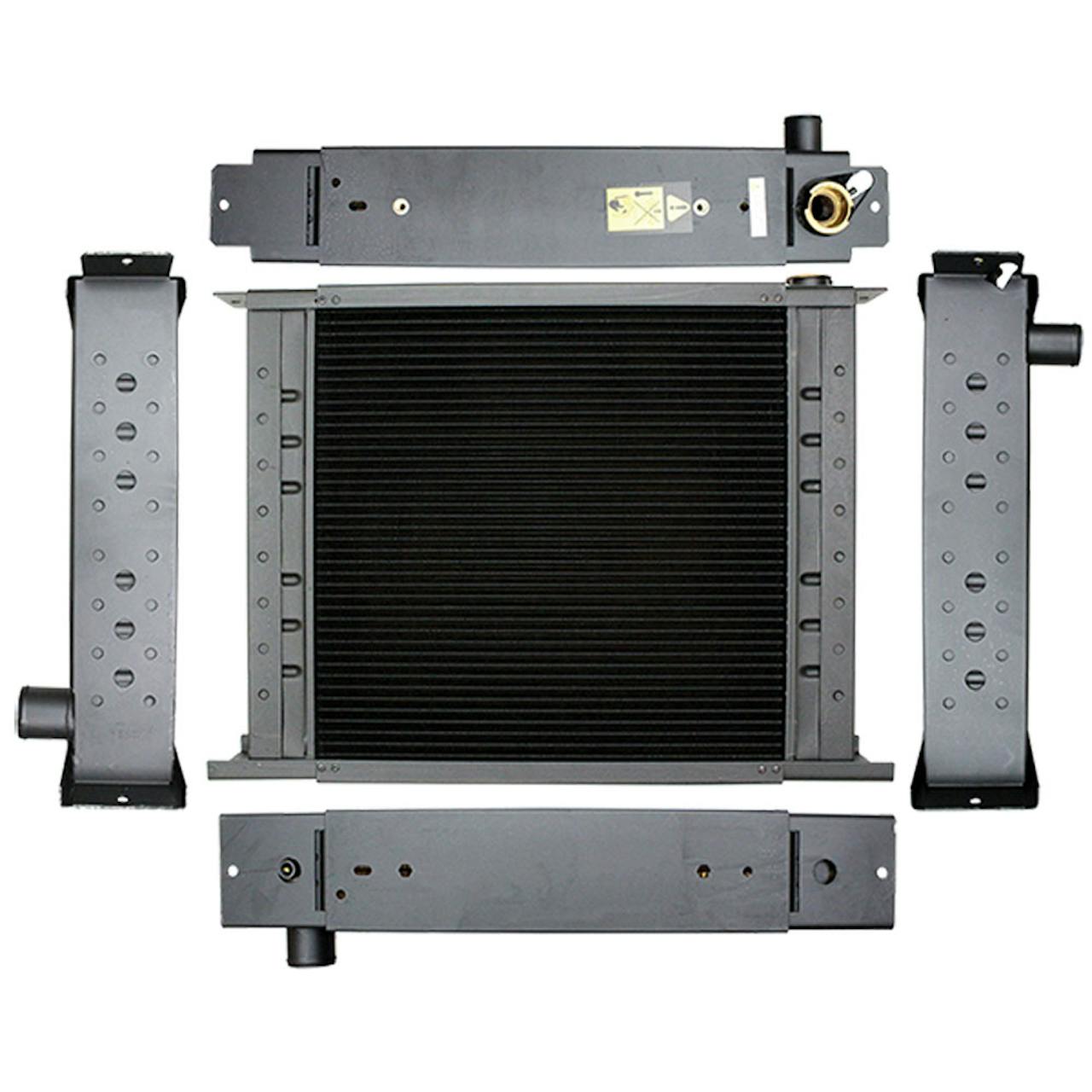 Case Metal Skid Steer Radiator 386913A2 386915A2 | Raney's