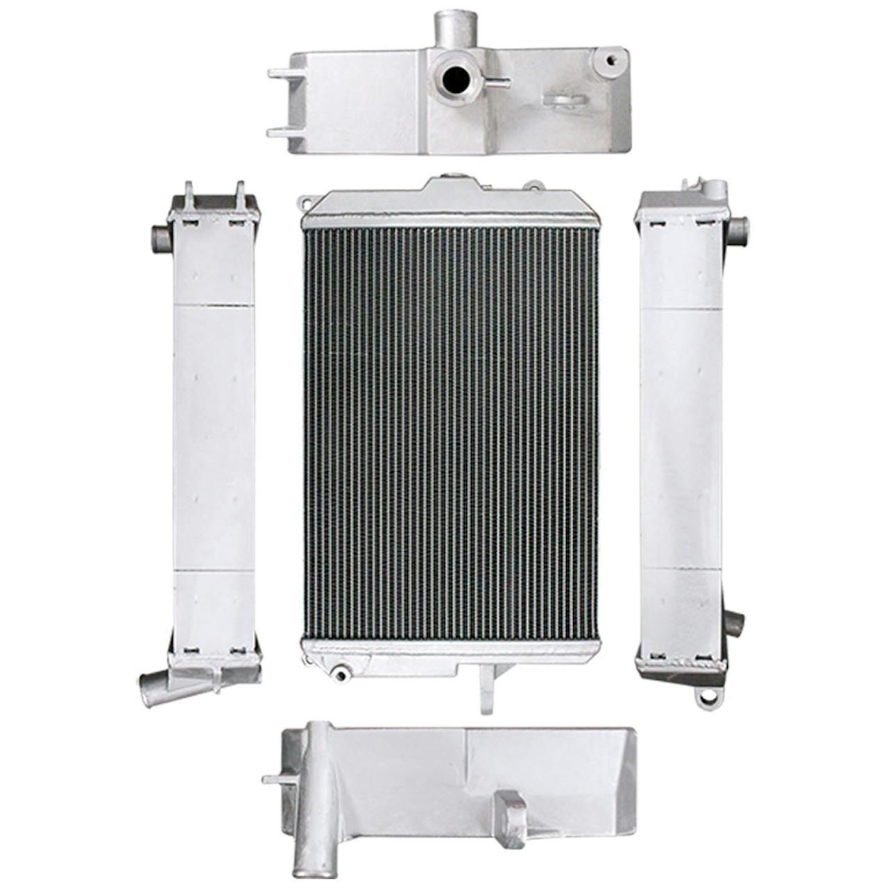 Case Metal Skid Steer Compact Loader Radiator 87688523