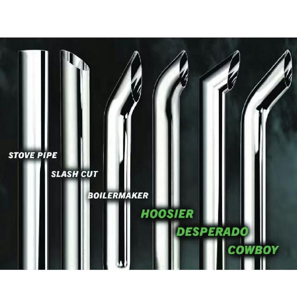 Peterbilt 389 7" Chrome Exhaust And DPF Relocate Kit By RoadWorks ...