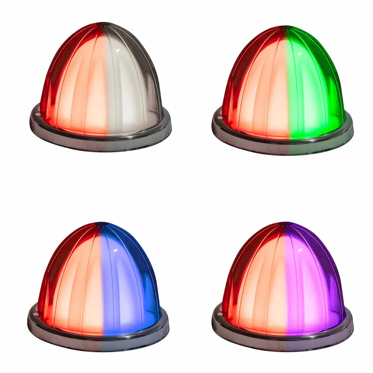 Dual Color Red Watermelon LED Glo Light - Raney's Truck Parts