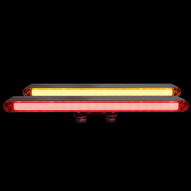 Double Face STT LED Glo Light Bar Amber Front Red Back - Raney's Truck ...