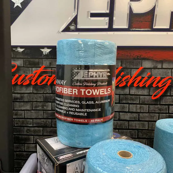 Zephyr Tear-Away Microfiber Towel Roll - Raney's Truck Parts
