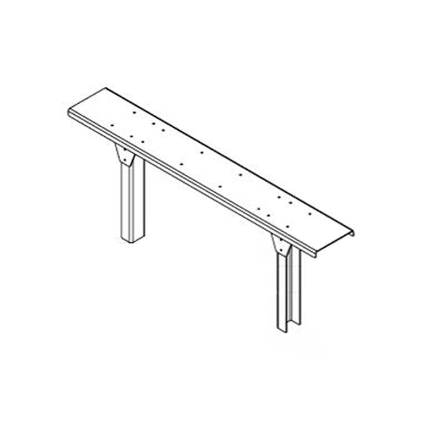 Iconic Metal Gear Headache Rack Light Bar Brackets - Raney's Truck Parts