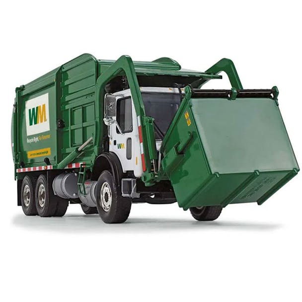 Mack TerraPro Waste Management Truck With Wittke Front Refuse Loader ...