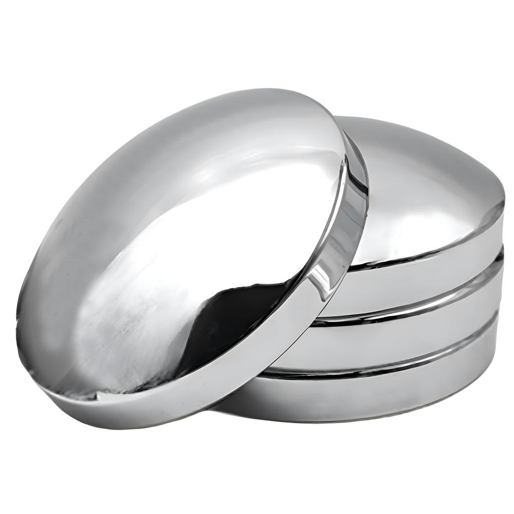 Complete Trailer Chrome Hub Cap Kit | Raney's