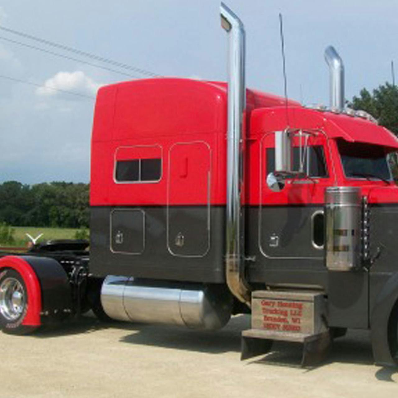 Talladega Fiberglass 6” Sleeper Panel 63” Long With Fairing