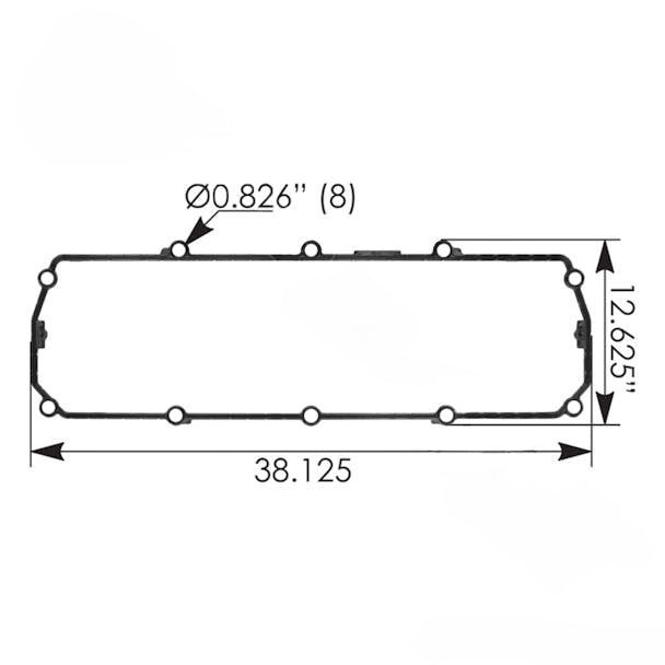 Caterpillar | C13 | Valve Cover Gasket | 229-5711 | 2295711