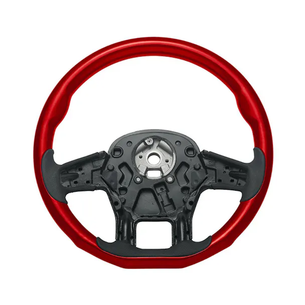 Peterbilt 579 Kenworth T680 18" YourGrip Leather & Wood Candy Color ...