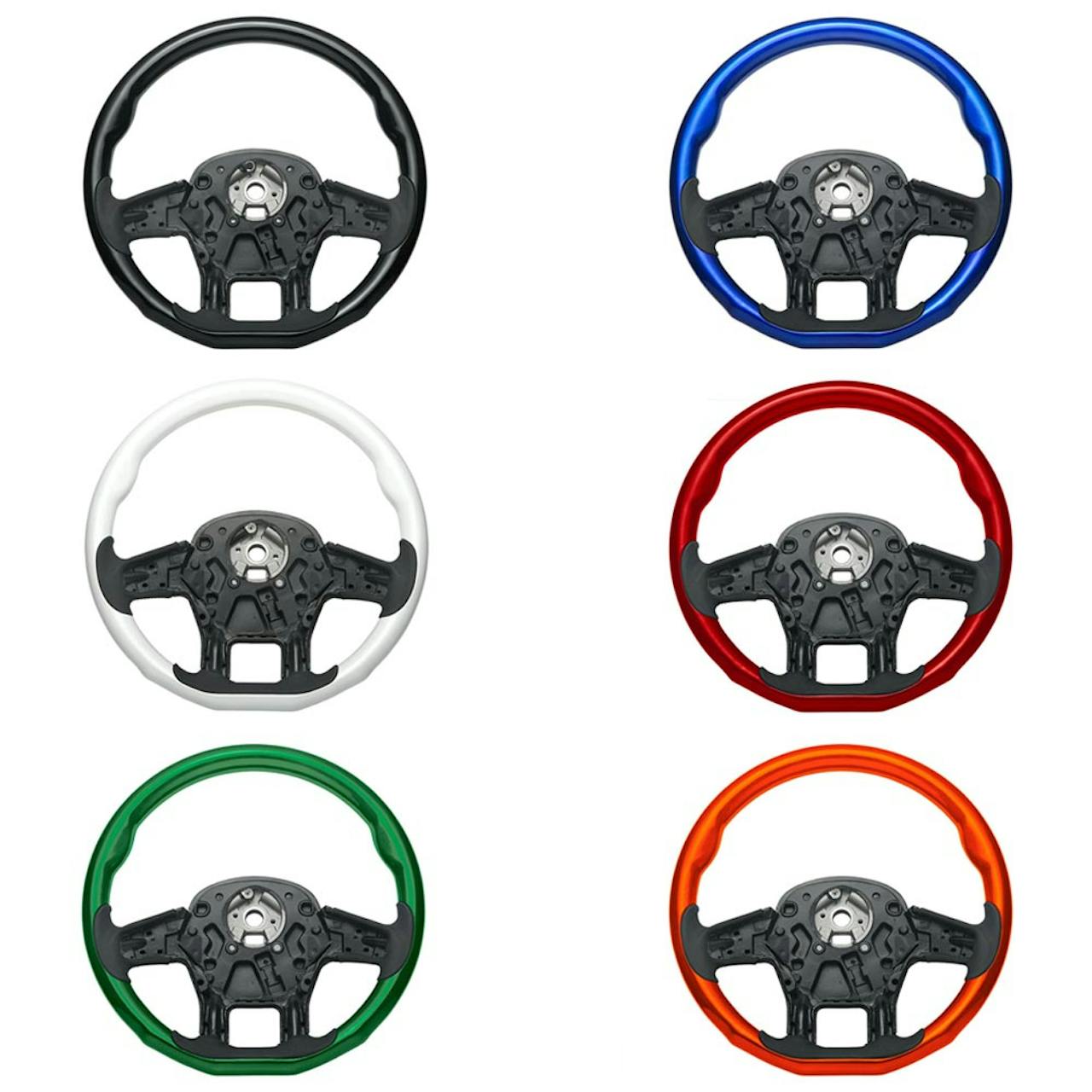 Peterbilt 579 Kenworth T680 18" YourGrip Leather & Wood Candy Color ...