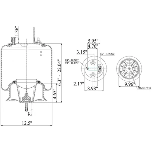International Suspension Rolling Lobe Air Spring | Raney's