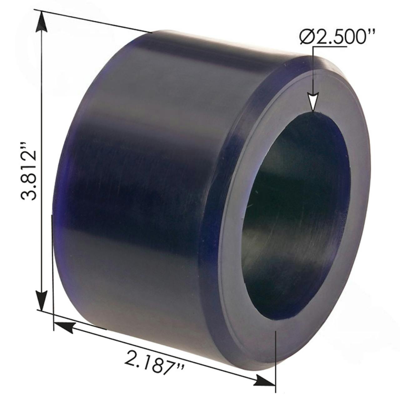 Silver Eagle Drawbar Poly Hinge Bushing | Raney's