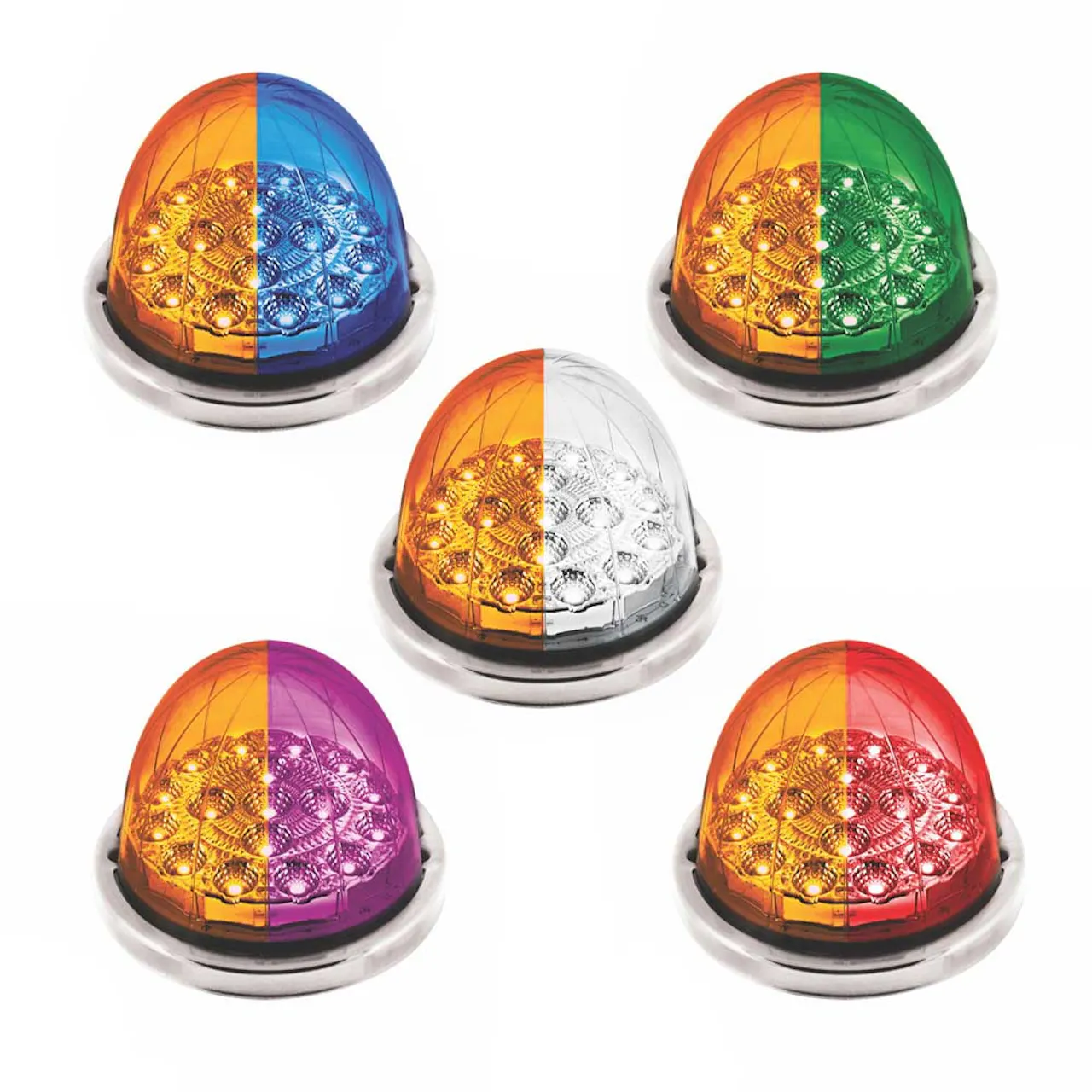 Double Fury Watermelon LED Light Flush Mount | Raney's
