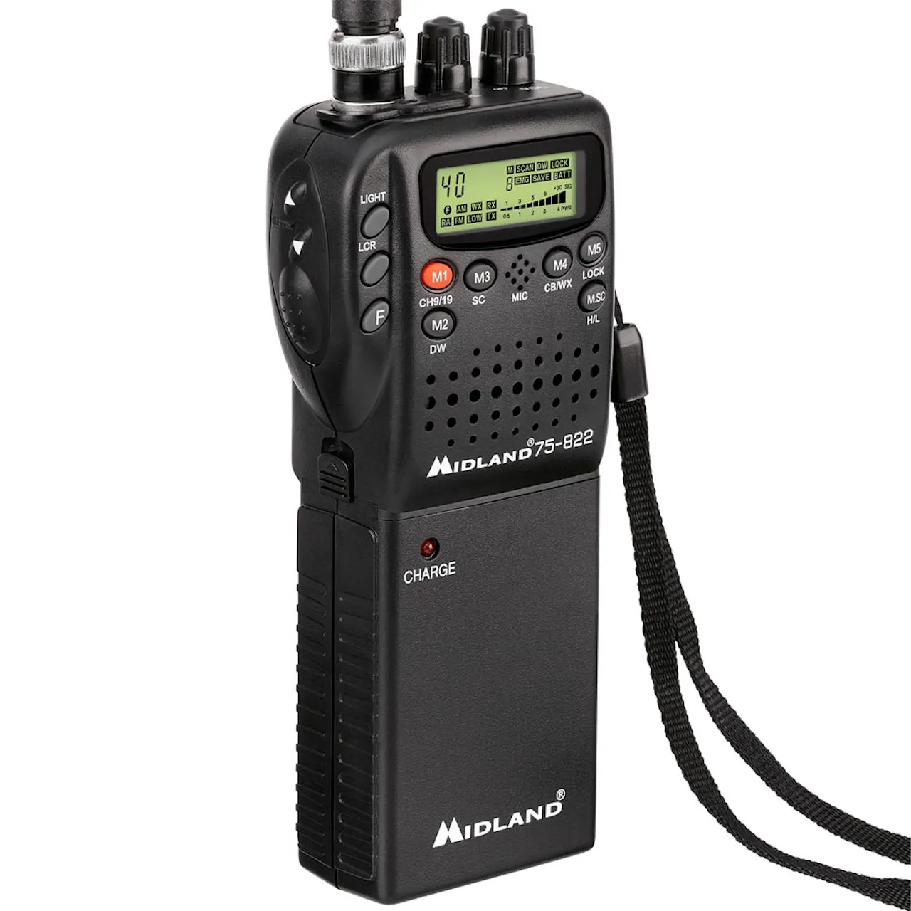 Portable CB Radio 4 Watts With Squelch Control 75-822 - Raney's Truck Parts