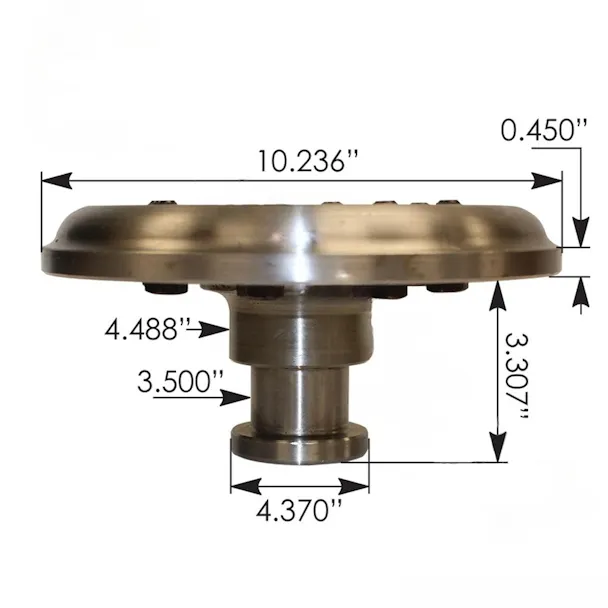 Jost Fifth Wheel King Pin KZ1412 | Raney's