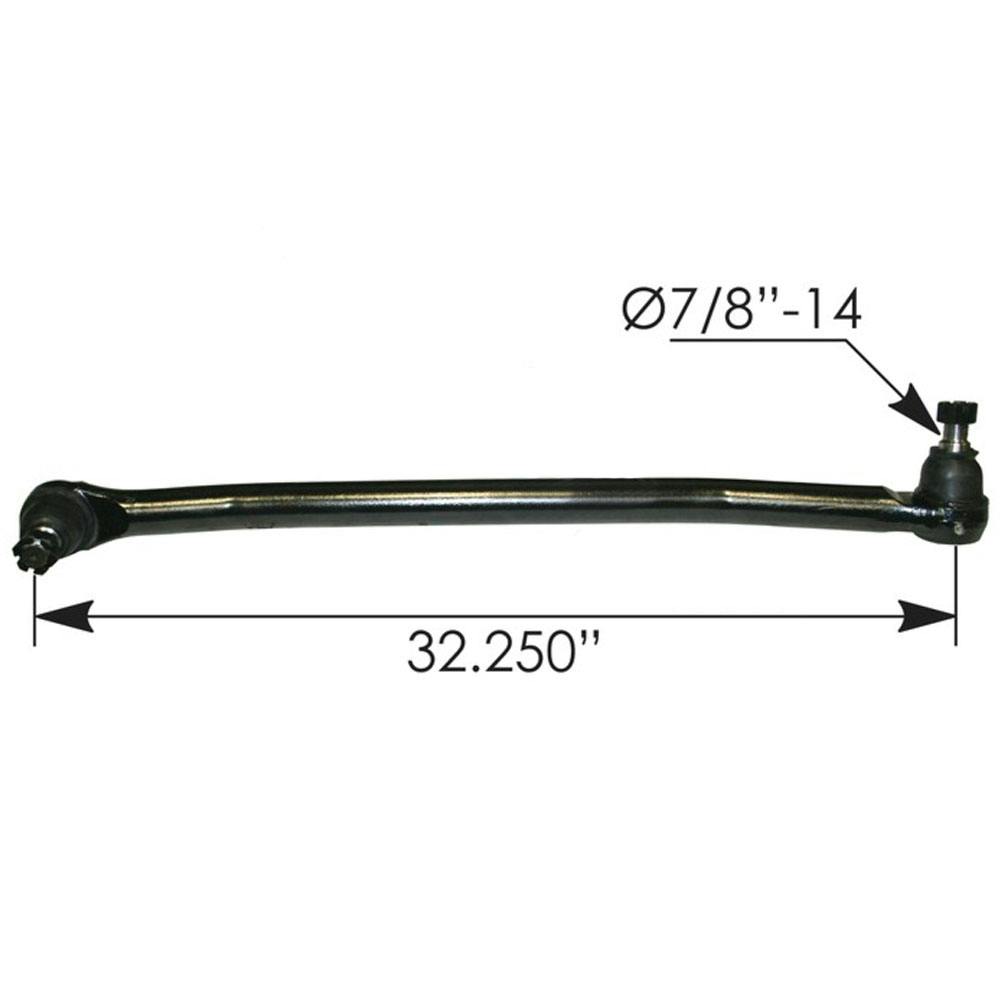 Fontaine Fifth Wheel Adjustment Rod Kit KITROD3000