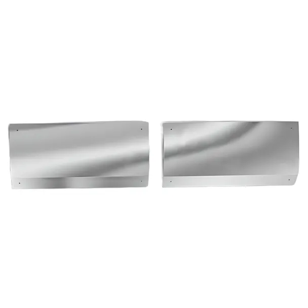 Kenworth T680 Premium 304 Stainless Steel Step Kick Panels | Raney's