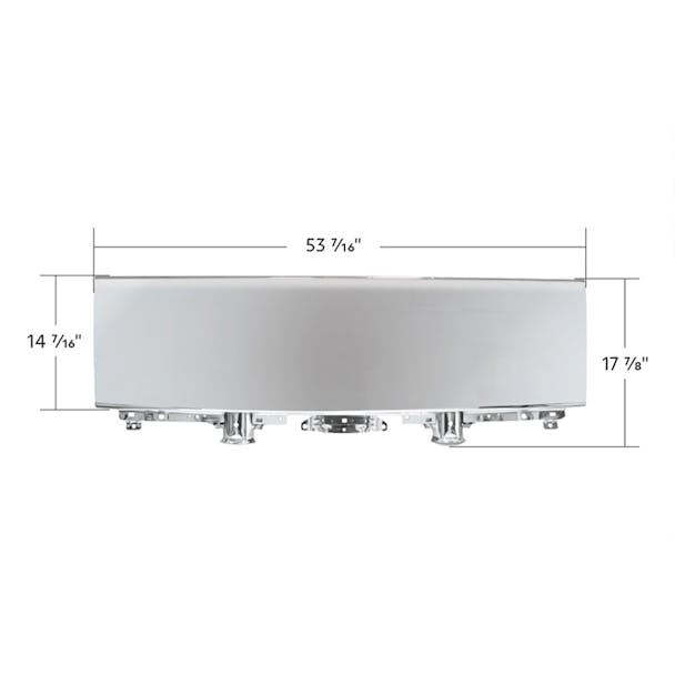 Isuzu NPR 2008-2024 Chrome Steel Front Panel Assembly | Raney's
