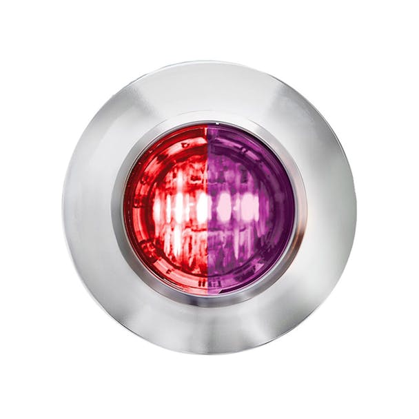 2 LED 3/4" Mini Double Fury Red STT Light | Raney's