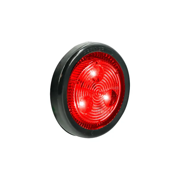 3 LED 2" Round Low Profile Clearance Marker Light Kit | Raney's