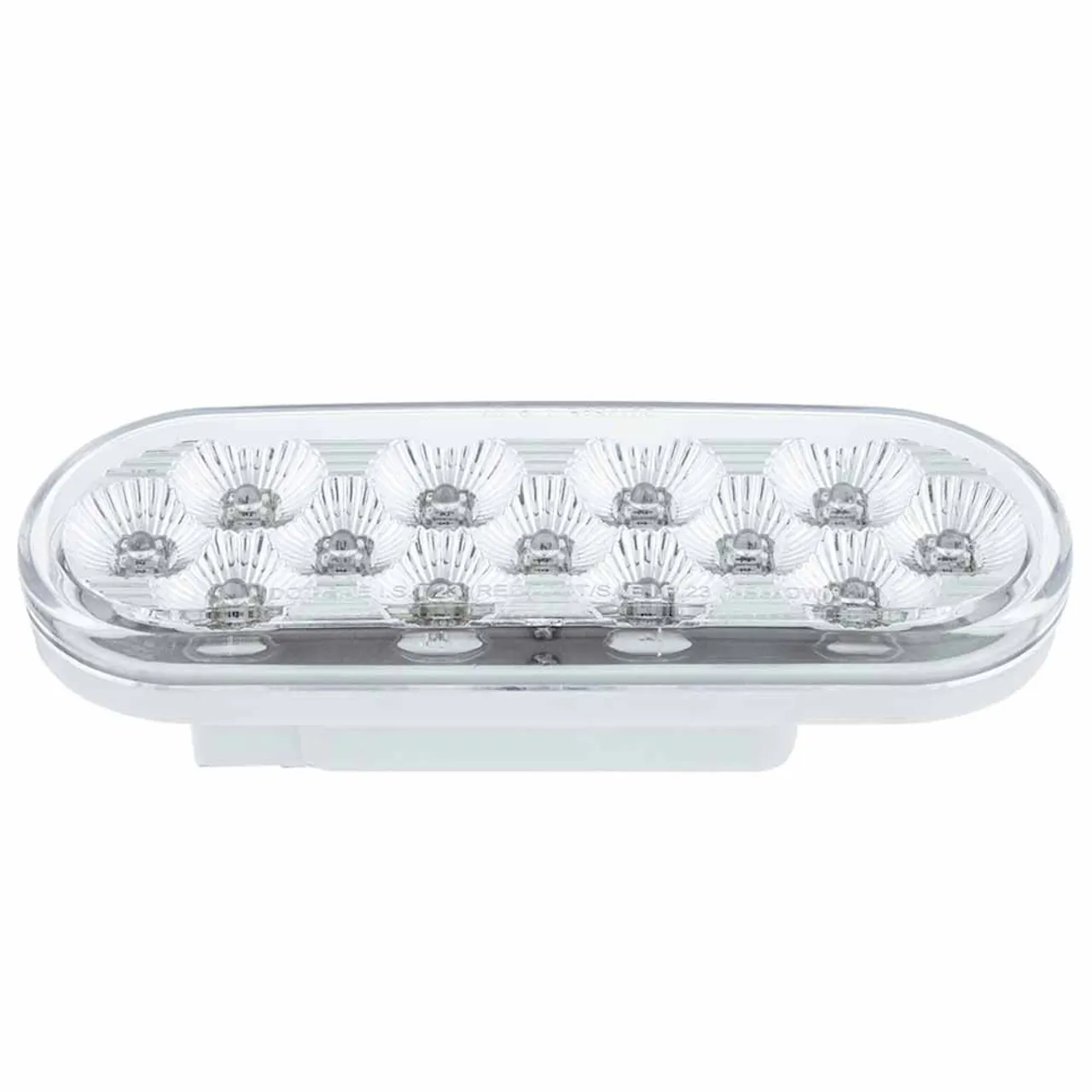 Double Fury 6" Oval Light Red Amber | Raney's