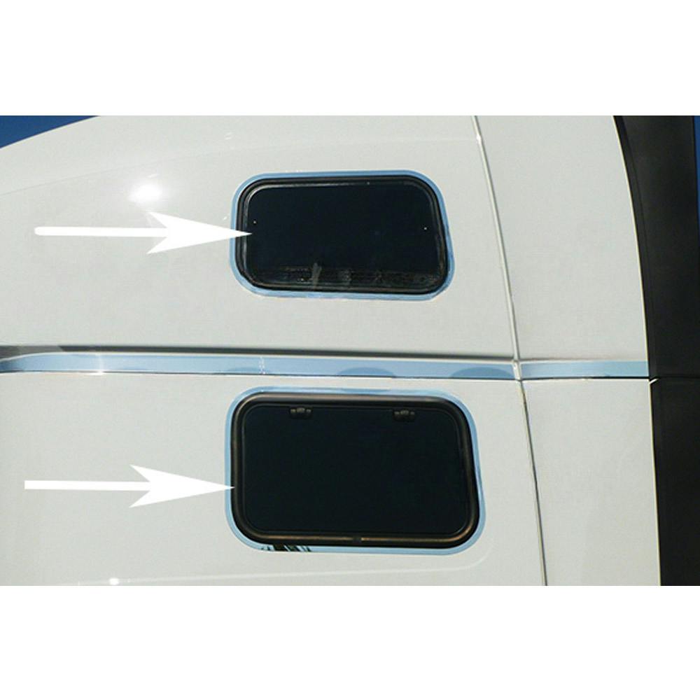 Volvo VNL Stainless Steel Sleeper Window Trim | Raney's