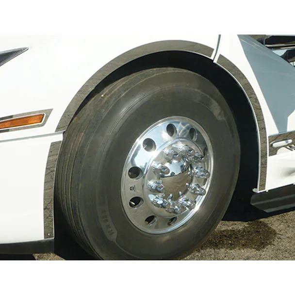 Volvo VNL740 Stainless Steel Wheel Well Trim | Raney's