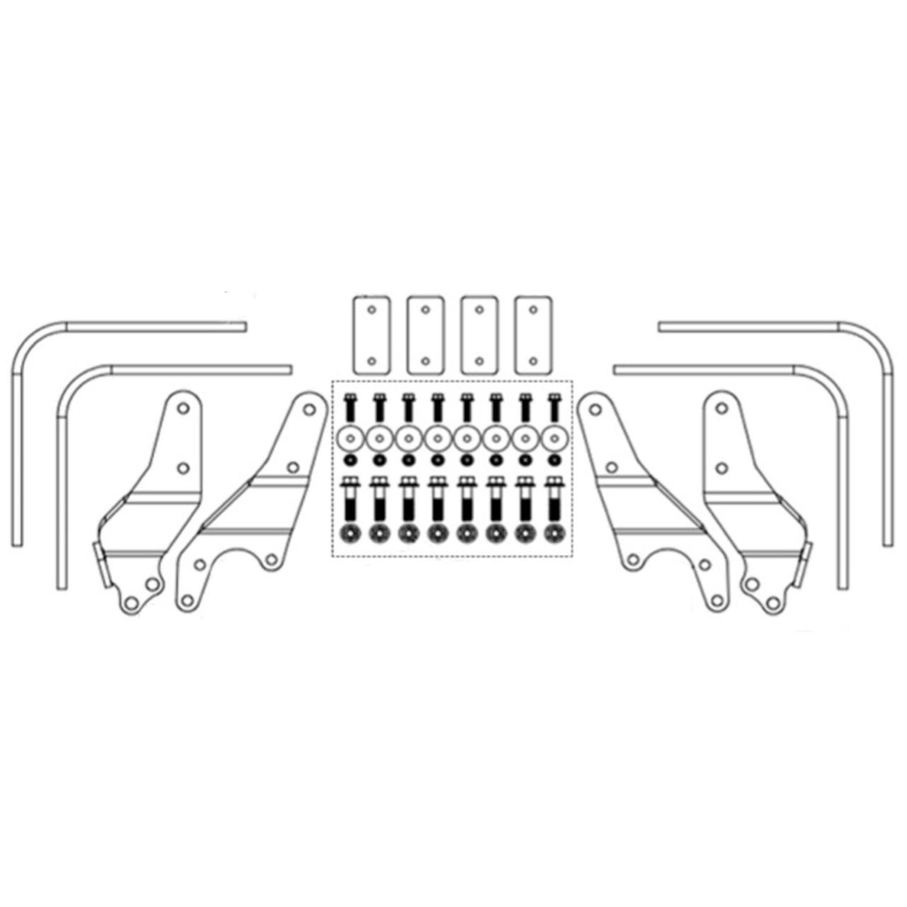 Minimizer Axle Bracket For Hendrickson & Meritor | Raney's