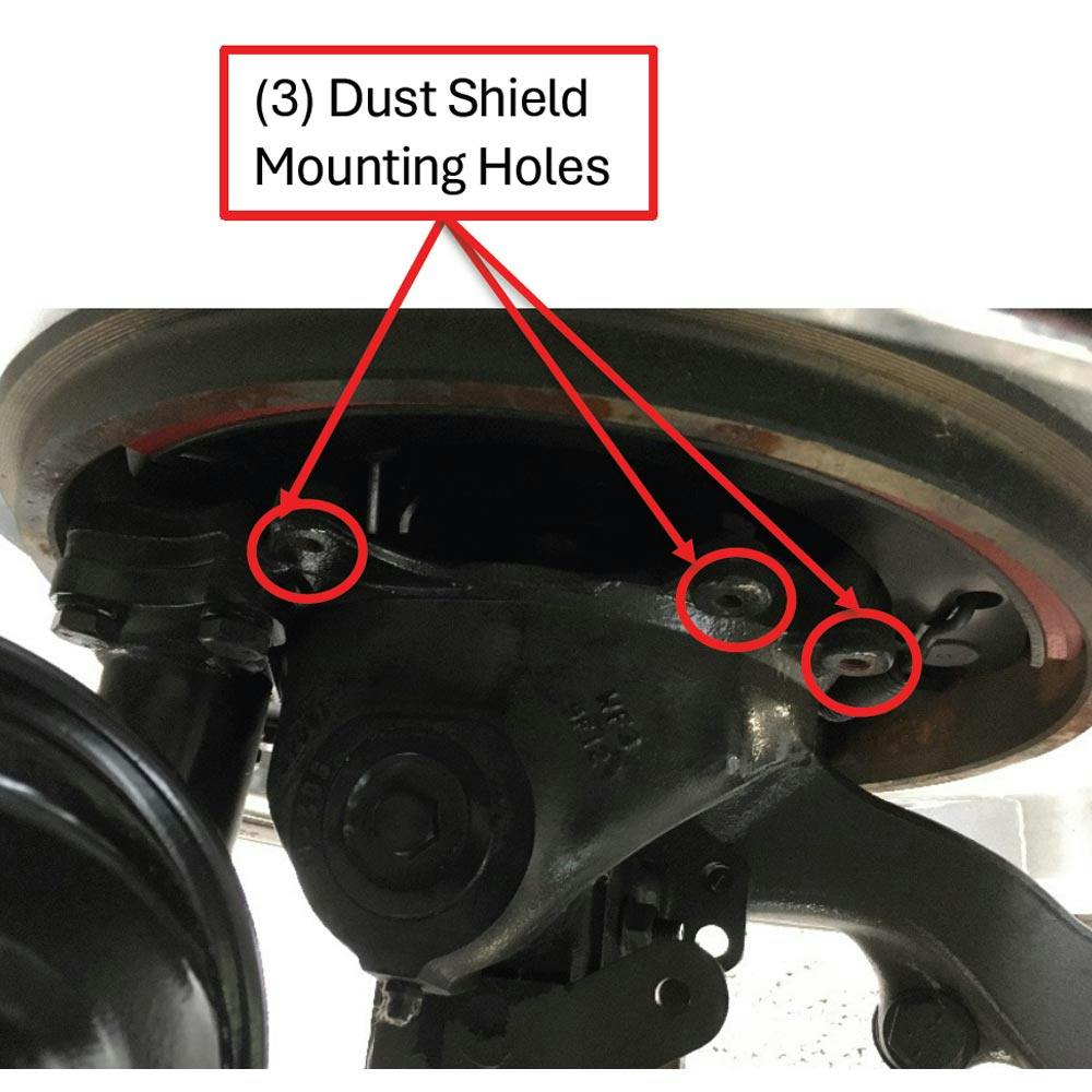 Minimizer Bracket Kit Hendrickson EXS13 Axles | Raney's