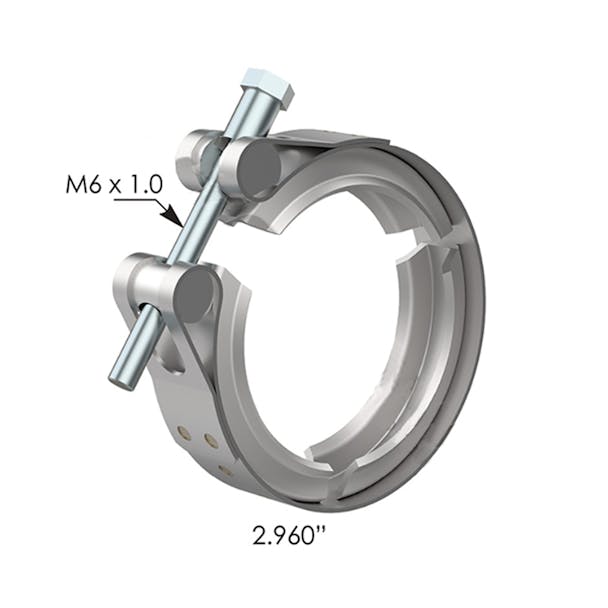 Paccar MX13 Exhaust V-Band Clamp 1979191PE - Raney's Truck Parts