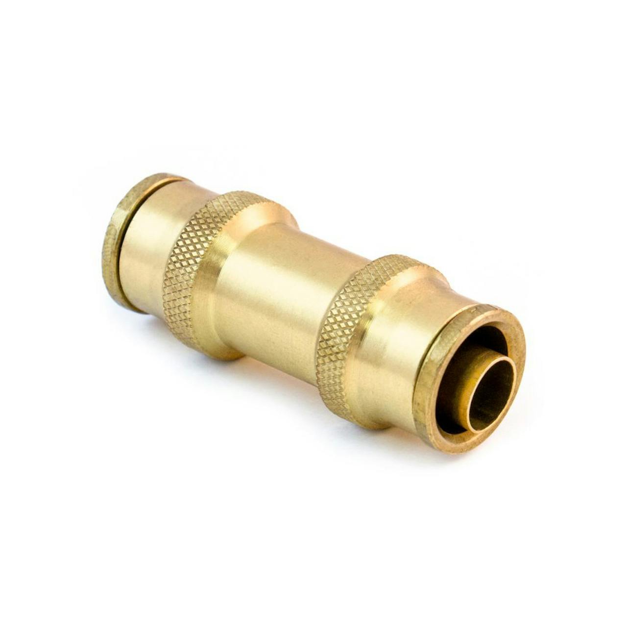 Brass Tubing Union Push To Connect 1/2" Fitting - Raney's Truck Parts