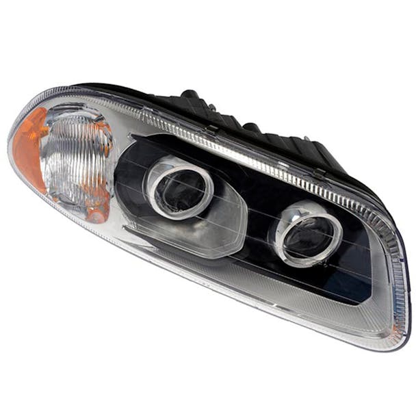 Mack Granite LED Headlight Assembly 21836340 21836341 - Raney's Truck Parts