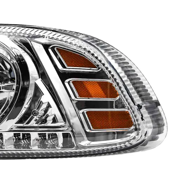 Mack Granite Pinnacle CV GU7 GU8 Vision Chrome LED Headlight Assembly ...