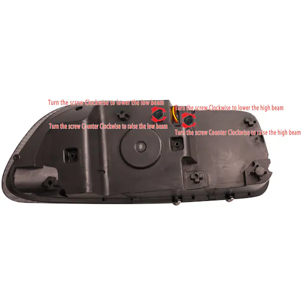 Mack Granite Pinnacle CV GU7 GU8 Vision Chrome LED Headlight Assembly ...