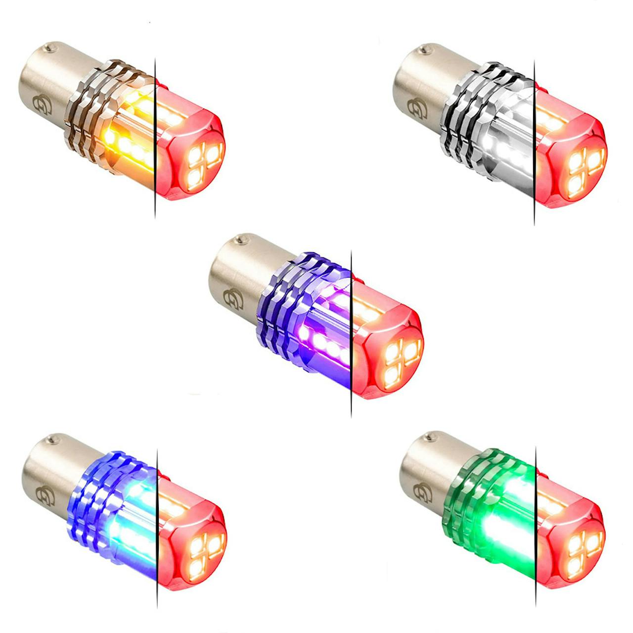 1157 Dual Color Replacement Watermelon LED Bulb | Raney's