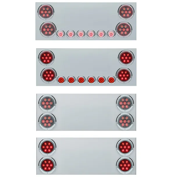 Stainless Steel Rear Center Panel With LEDs | Raney’s
